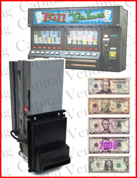 Upgraded Drop-In Validator Kit for American Games Maxim 8400 Pull Tabs ...